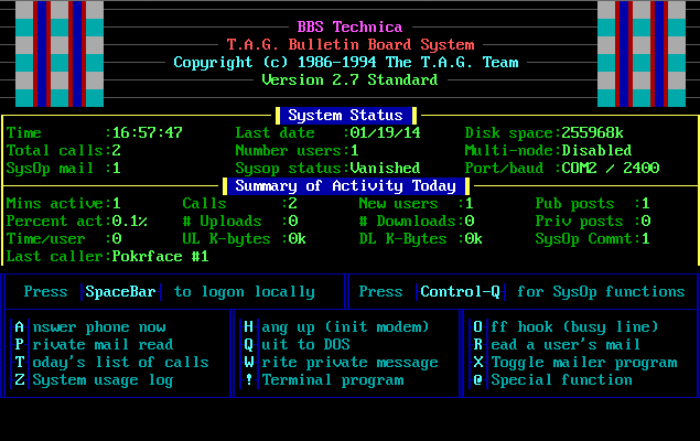 BBS in the BIG APPLE – Cultural History of the Internet