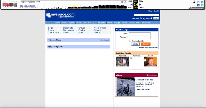 How myspace Used Its Space – Cultural History of the Internet