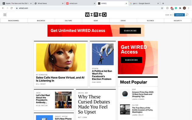 Are you Wired? – Cultural History of the Internet