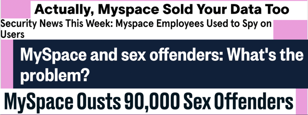 The Creation, Rise, and Fall of Myspace – Cultural History of the Internet