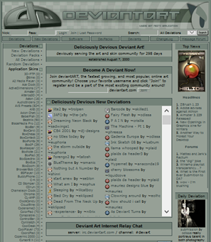 DeviantArt – Cultural History of the Internet
