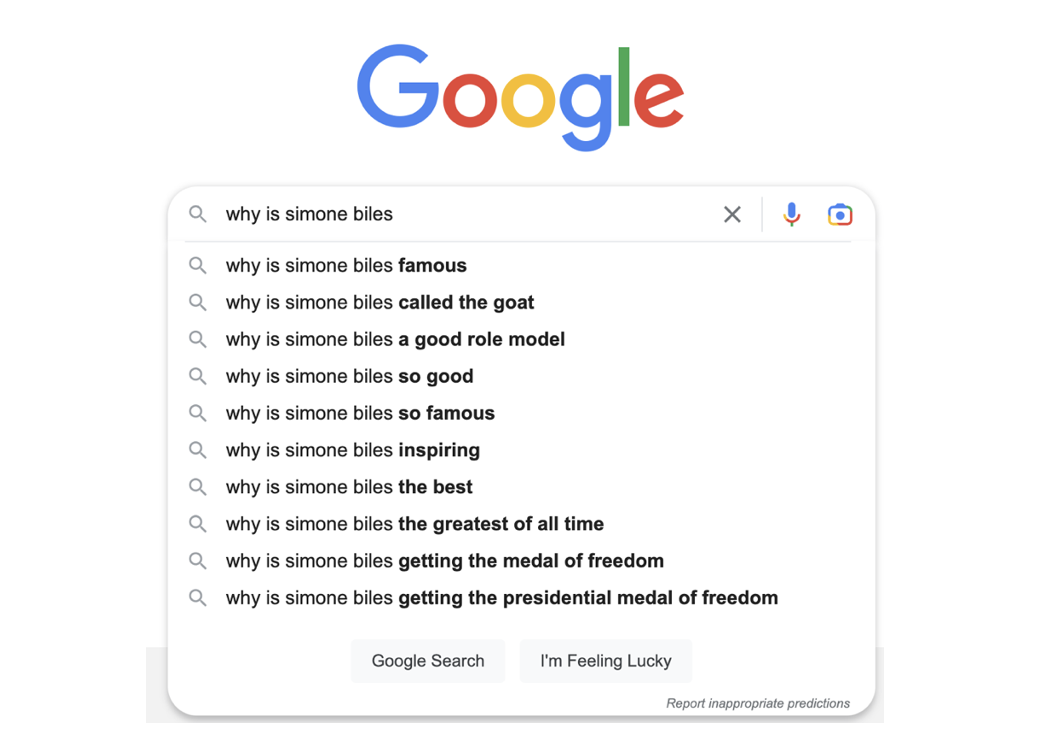Representation: Why is Simone Biles…? – Cultural History of the Internet