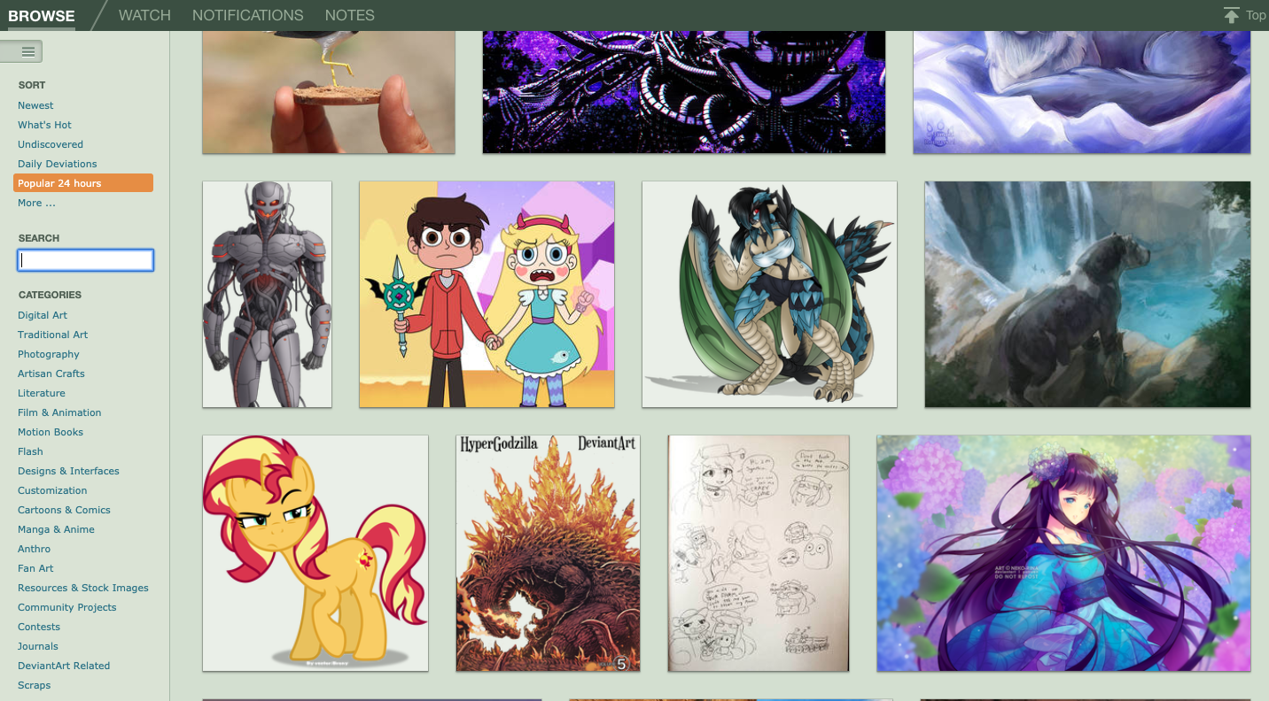 DeviantArt – Cultural History of the Internet