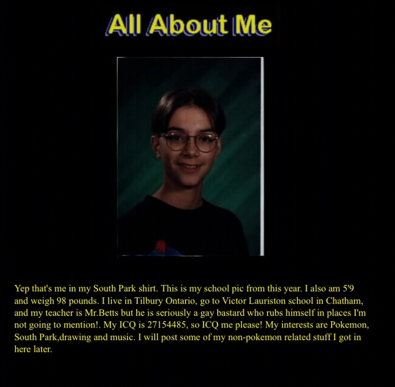 Gotta Catch ‘Em All: An Exploration of Geocities’ “Pokemon Pentagon ...